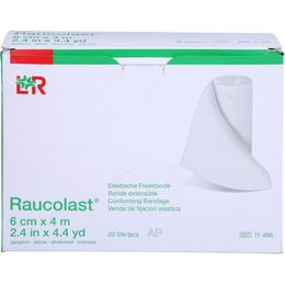 Lohmann & Rauscher Elafix Binden Raucolast 6 cm o.Zellglas 20 St