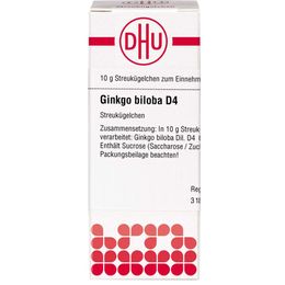 DHU-Arzneimittel Ginkgo Biloba D 4 Globuli 10 g