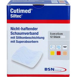 BSN Cutimed Siltec Schaumverb.5x6 cm nicht haftend 12 St