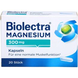 HERMES Arzneimittel Biolectra Magnesium 300 mg Kapseln 20 St