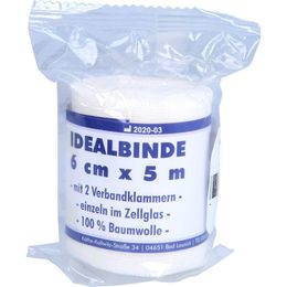 Brinkmann Medical Idealbinde 6 cmx5 m Schlingk.in Zellglas 1 St