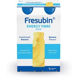 Fresenius Fresubin Energy Fibre Drink Banane Trinkflasche Trinknahrung 4X200 ml