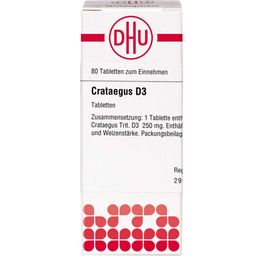 DHU-Arzneimittel Crataegus D 3 Tabletten 80 St