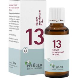 Pfl&uuml;ger&reg; Biochemie Pfl&uuml;ger 13 Kalium arsenicosum D 6 Tropf. 30 ml