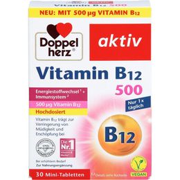 Queisser Doppelherz Vitamin B12 500 Tabletten 30 St