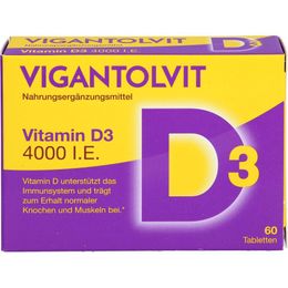 Wick Vigantolvit 4000 I.E. Vitamin D3 Tabletten 60 St