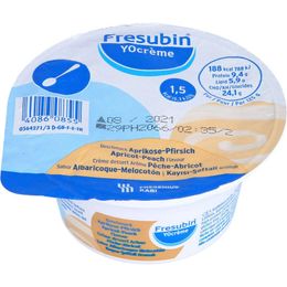 Fresenius Fresubin YOcreme Aprikose Pfirsich 4X125 g