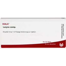 WALA Larynx COMP.Ampullen 10X1 ml