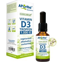 Vitamin D3 Tropfen 1.000 I.E. 25 &mu;g 50 ml