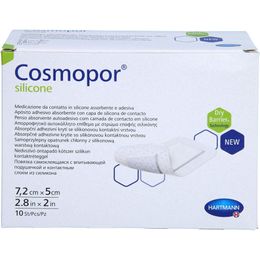 B2B Medical Cosmopor silicone Wundverband 5x7,2 cm 10 St