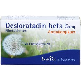 betapharm Desloratadin beta 5 mg Filmtabletten 20 St