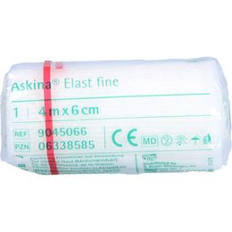 B.Braun Askina Elast Fine Binde 6 cmx4 m cellophaniert 1 St