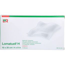 Lomatuell H Salbent&uuml;ll 10x20 cm steril 10 St