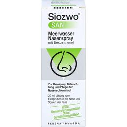 Siozwo San Meerwasser Nasenspray m.Dexpanthenol 20 ml