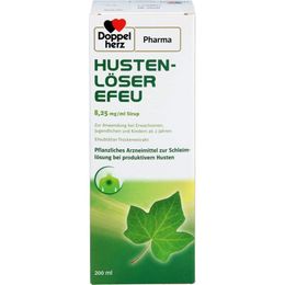 Queisser Hustenl&ouml;ser Efeu DoppelherzPharma 8,25 mg/ml Sirup 200 ml