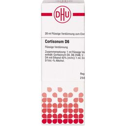 DHU-Arzneimittel Cortisonum D 6 Dilution 20 ml