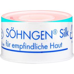 S&ouml;hngen Silk 2,50 cmx5 m Heftpflaster 1 St