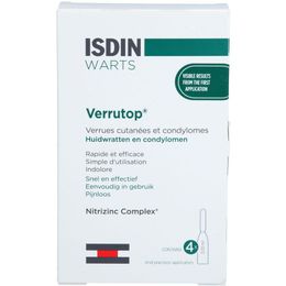 Isdin Verrutop Warzen Ampullen 4X0.1 ml