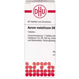 DHU-Arzneimittel Aurum Metallicum D 6 Tabletten 80 St