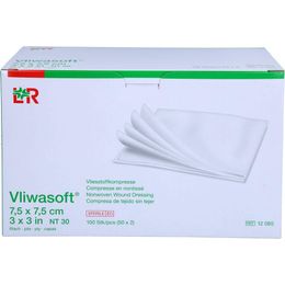 Vliwasoft Vlieskompressen steril 7,5x7,5 cm 6l. 50X2 St