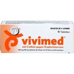 Vivimed mit Coffein gegen Kopfschmerzen Tabletten 10 St