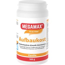 Megamax Aufbaukost Vanille Pulver 500 g
