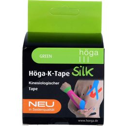 H&Ouml;GA-K-TAPE Silk 5 cmx5 m l.fr.green kinesiol.Tape 1 St