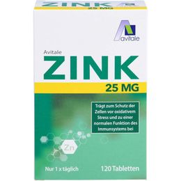 Avitale Zink 25 mg Tabletten 120 St