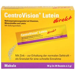 OmniVision GmbH Centrovision Lutein direkt Granulat 28 St