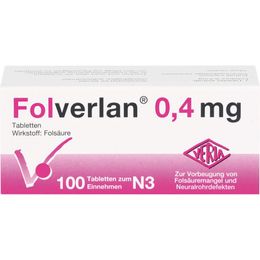 Verla-Pharm Arzneimittel GmbH & Co. KG Folverlan 0,4 mg Tabletten 100 St
