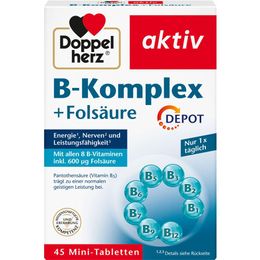Queisser Doppelherz B-Komplex+Folsäure Tabletten 45 St
