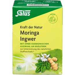 Moringa Ingwer Kr&auml;utertee Kraft der Natur Salus 15 St