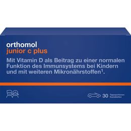 Orthomol Junior C plus Kautabl.Mandarine/Orange 30 St