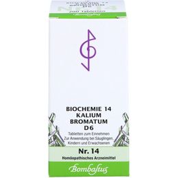 Bombastus Biochemie 14 Kalium bromatum D 6 Tabletten 200 St