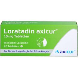 Loratadin axicur 10 mg Tabletten 20 St