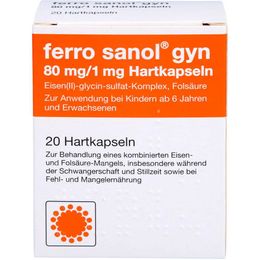 Ferro Sanol gyn Hartkaps.m.msr.überz.Pellets 20 St