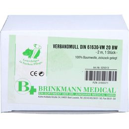 Brinkmann Medical Verbandmull 10 cmx2 m zickzack 1 St