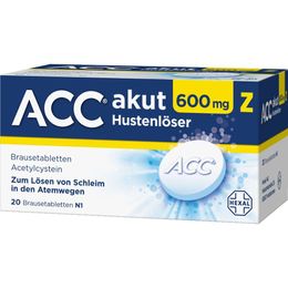 HEXAL® Acc akut 600 Z Hustenlöser Brausetabletten 20 St