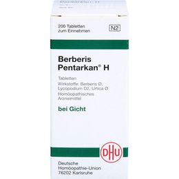 DHU-Arzneimittel Berberis Pentarkan H Tabletten 200 St