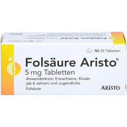 Fols&auml;ure Aristo 5 mg Tabletten 50 St