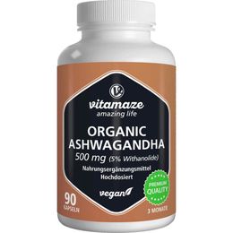 Vitamaze GmbH Ashwagandha Extrakt 500 mg Kapseln vegan 90 St