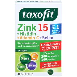 MCM KLOSTERFRAU Vertr. GmbH Taxofit Zink+Histidin+Selen Depot Tabletten 40 St