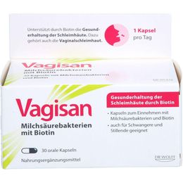 Vagisan Milchs&auml;urebakterien mit Biotin Kapseln 30 St