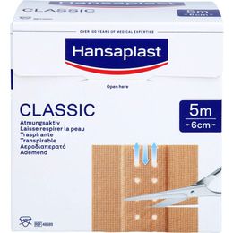 1001 Artikel Medical Hansaplast Classic Pflaster 6 cmx5 m 1 St