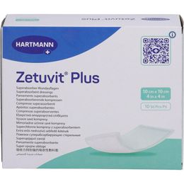 kohlpharma Zetuvit Plus extrastarke Saugkompr.steril 10x10 cm 10 St