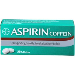 BAYER Aspirin Coffein Tabletten 20 St