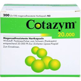 Cotazym 20.000 Pellets magensaftresistente Kapseln 200 St