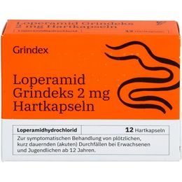 Loperamid Grindeks 2 mg Hartkapseln 12 St