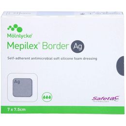 Mepilex Border Ag Schaumverb.7x7,5 cm steril 5 St