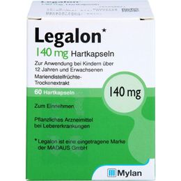kohlpharma Legalon 140 Hartkapseln 60 St